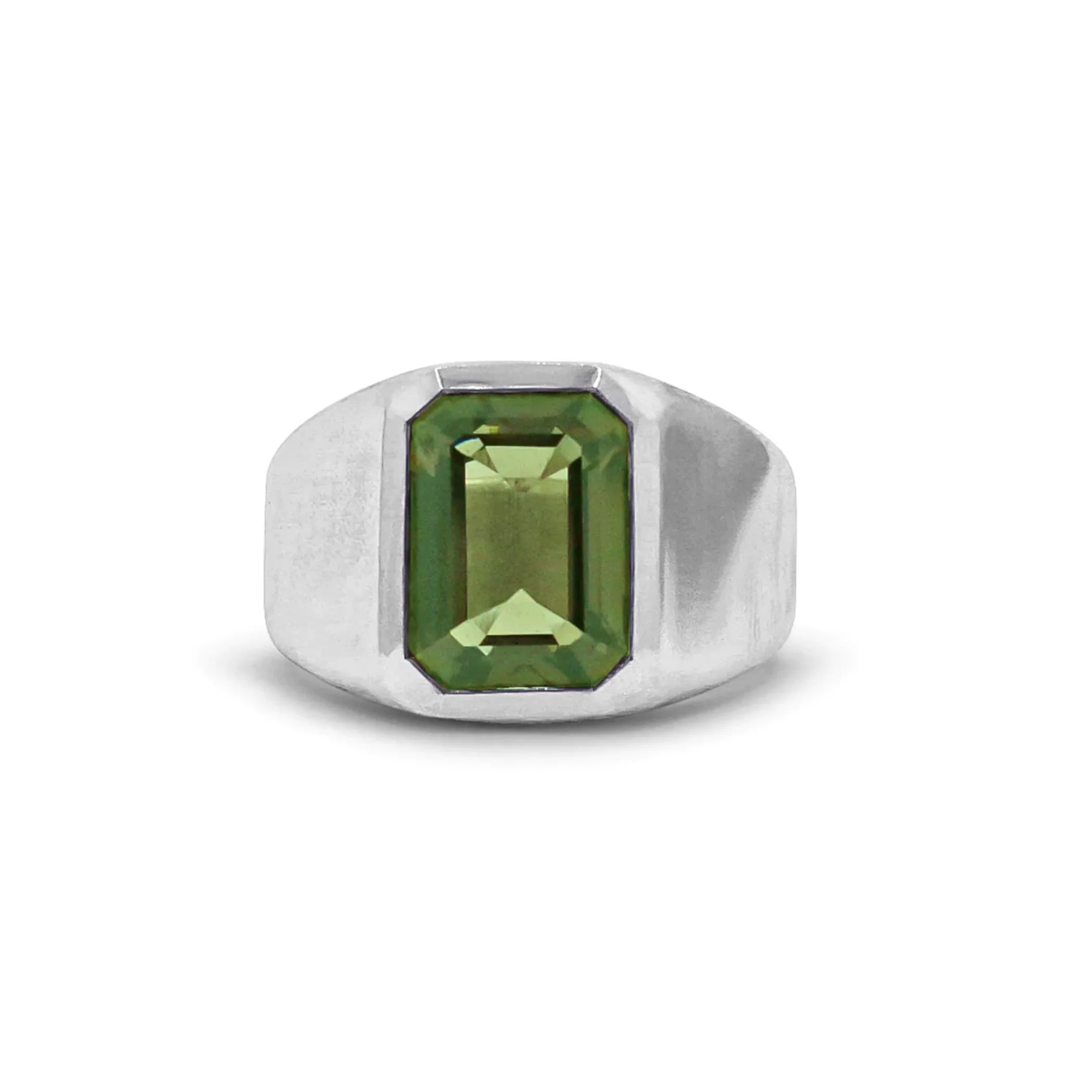 Green tourmaline stone ring store